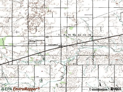 Langdon, Kansas (KS 67583) profile: population, maps, real estate ...