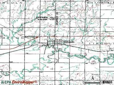 Solomon, Kansas (KS 67480) profile: population, maps, real estate ...