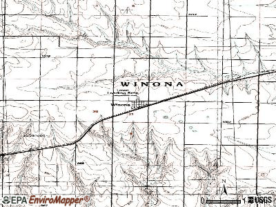 Winona, Kansas (KS 67764) profile: population, maps, real estate ...