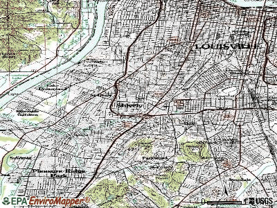 Shively, Kentucky (KY 40216) profile: population, maps, real estate ...
