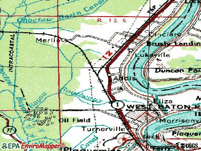 Addis, Louisiana (LA 70710, 70719) profile: population, maps, real ...