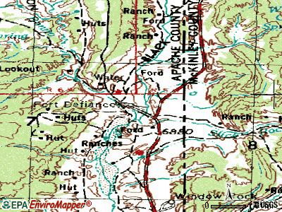 Fort Defiance, Arizona (AZ 86504) profile: population, maps, real ...
