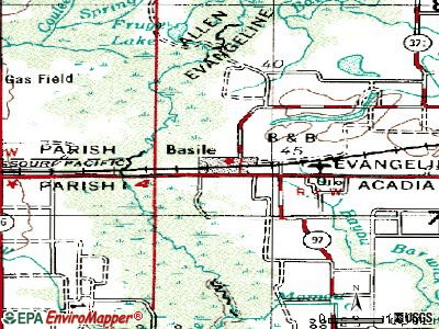 Basile, Louisiana (LA 70515) profile: population, maps, real estate ...