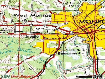 Brownsville-Bawcomville, Louisiana (LA 71292) profile: population, maps ...