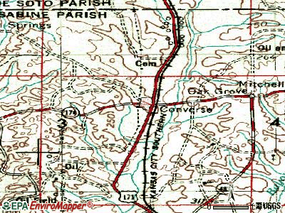 Converse, Louisiana (LA 71419) profile: population, maps, real estate ...