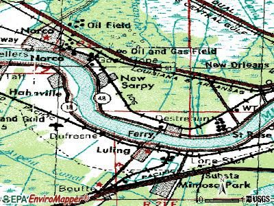 Destrehan, Louisiana (LA 70047) profile: population, maps, real estate ...