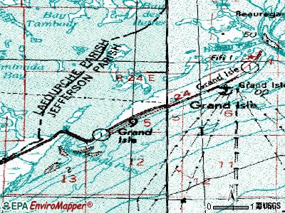 Grand Isle, Louisiana (LA 70358) profile: population, maps, real estate ...