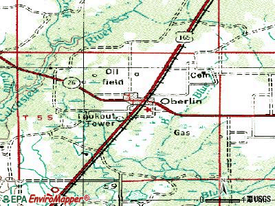Oberlin, Louisiana (LA 70655) profile: population, maps, real estate ...