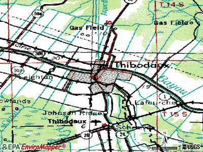 Thibodaux, Louisiana (LA 70301) profile: population, maps, real estate ...
