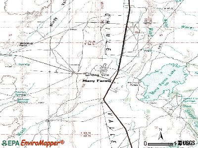 Many Farms, Arizona (AZ 86538) profile: population, maps, real estate ...