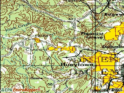 Concord, Alabama (AL 35023) profile: population, maps, real estate ...