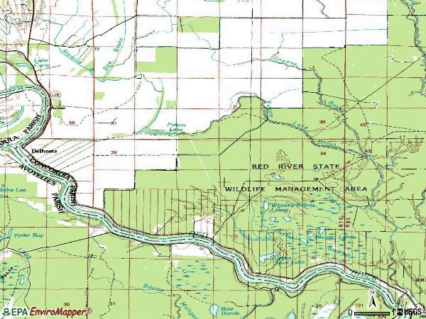 Alexandria Louisiana Zip Code Map - Map