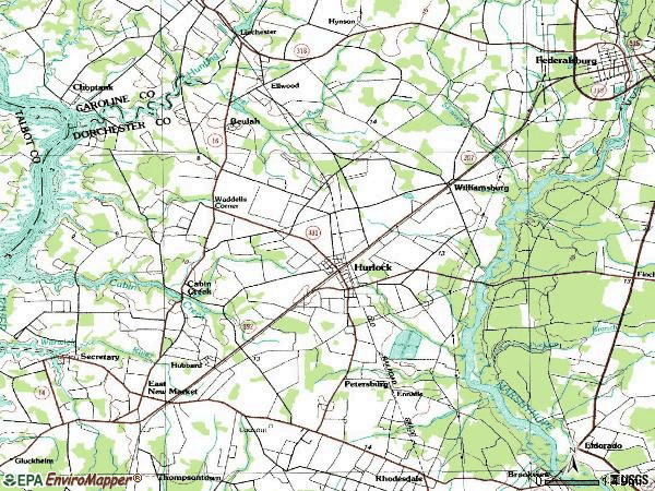 21643 Zip Code (Hurlock, Maryland) Profile - homes, apartments, schools ...