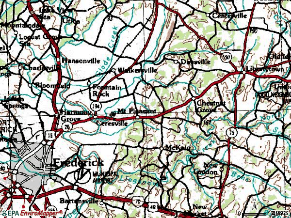 21701 Zip Code (Frederick, Maryland) Profile - homes, apartments ...