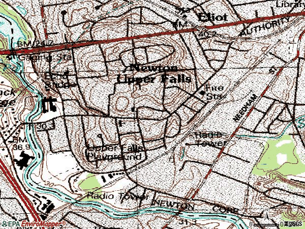 Newton Ma Zip Code Map - Map