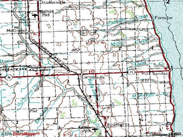 48419 Zip Code (Carsonville, Michigan) Profile - homes, apartments ...