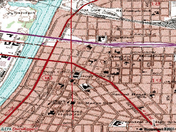 Saginaw Mi Zip Code Map - Map