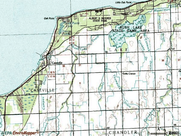 48725 Zip Code (Caseville, Michigan) Profile - homes, apartments ...