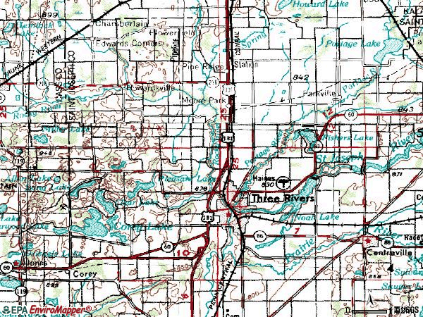 49093 Zip Code (Three Rivers, Michigan) Profile - homes, apartments ...