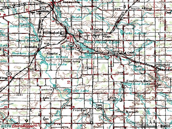 49242 Zip Code (Hillsdale, Michigan) Profile - homes, apartments ...