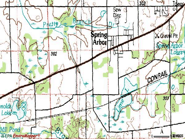 49283 Zip Code (Spring Arbor, Michigan) Profile - homes, apartments ...