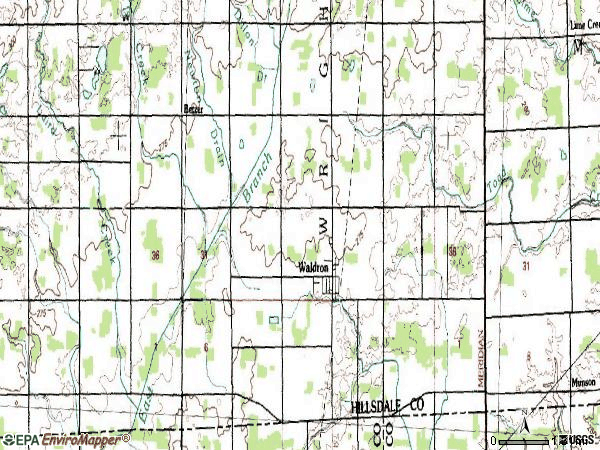 49288 Zip Code (Waldron, Michigan) Profile - homes, apartments, schools ...