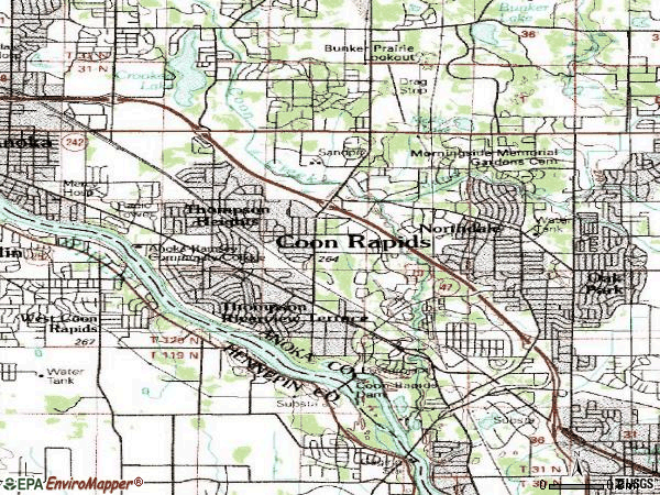 55448 Zip Code (Coon Rapids, Minnesota) Profile - homes, apartments ...