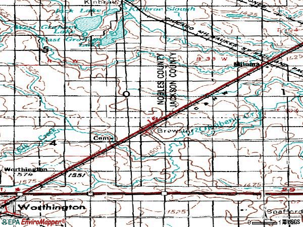 56119 Zip Code (Brewster, Minnesota) Profile - homes, apartments ...