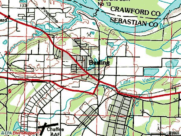 Ft Smith Zip Code Map - United States Map