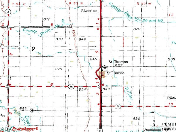 58276 Zip Code (St. Thomas, North Dakota) Profile - homes, apartments ...