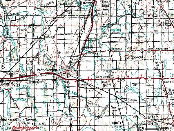 45895 Zip Code (Wapakoneta, Ohio) Profile - homes, apartments, schools ...