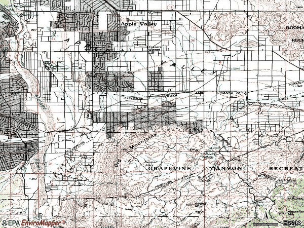Apple Valley Zip Code Map - Map