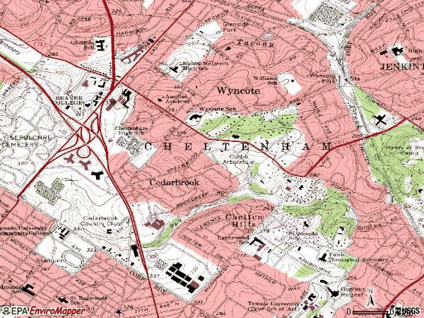 19095 Zip Code (Wyncote, Pennsylvania) Profile - homes, apartments ...