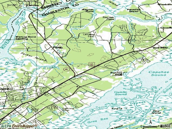 Mount Pleasant Zip Code Map - Map