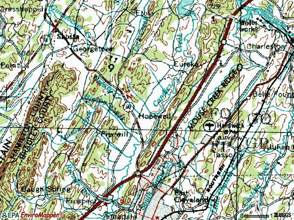 Cleveland Tn Zip Code Map - Map