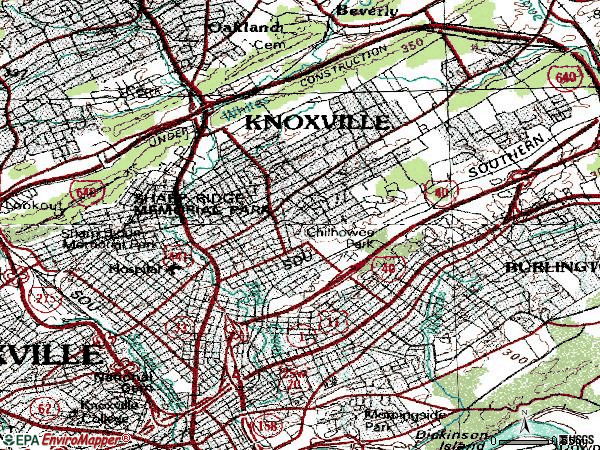 Zip Code Map Knoxville 37922