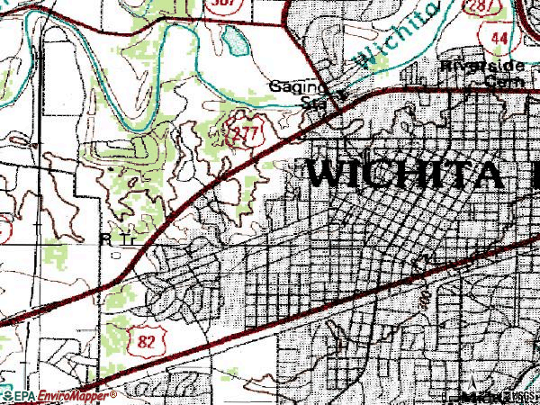 Wichita Falls Tx Zip Code Map - Map