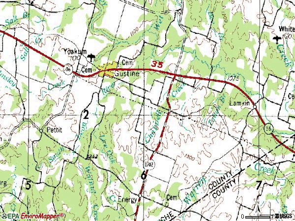 76455 Zip Code (Gustine, Texas) Profile - homes, apartments, schools ...