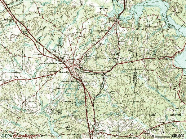 Huntsville Tx Zip Code Map - Map