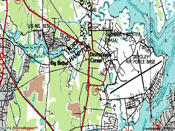 23665 Zip Code (Hampton, Virginia) Profile - homes, apartments, schools ...