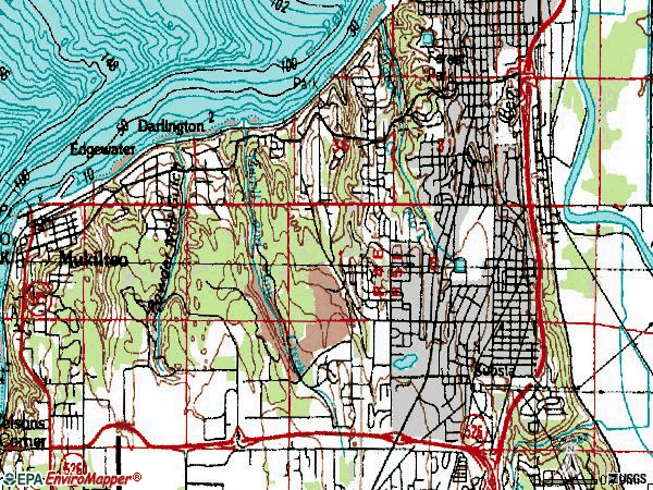 Zip Code Map Everett Wa - Map