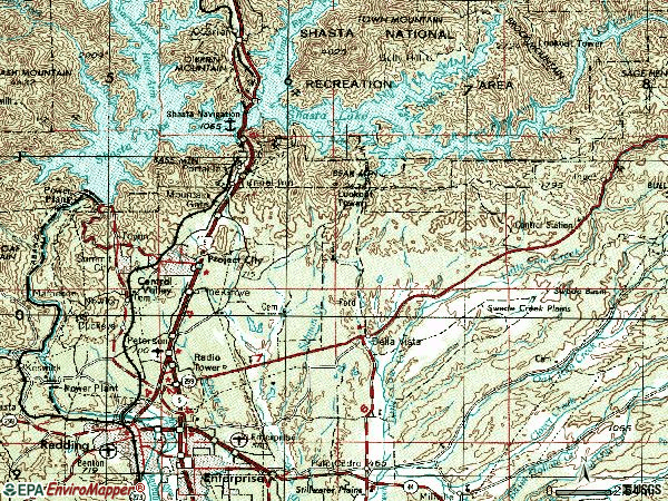 Redding Ca Zip Code Map - Map