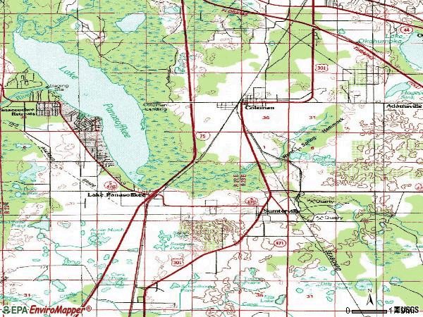 Zip Code For Wildwood Fl