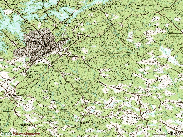 Gainesville Ga Zip Code Map - Map