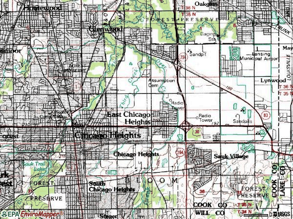 60411 Zip Code (Chicago Heights, Illinois) Profile - homes, apartments ...