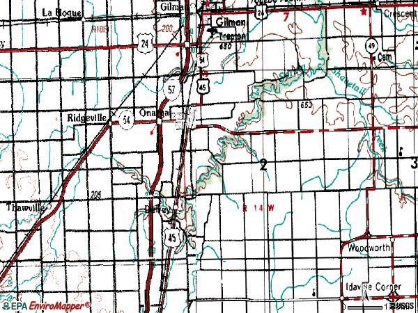 60955 Zip Code (Onarga, Illinois) Profile - homes, apartments, schools ...