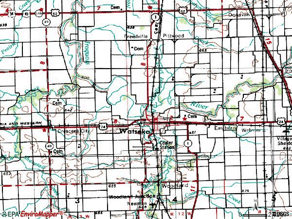 60970 Zip Code (Watseka, Illinois) Profile - homes, apartments, schools ...