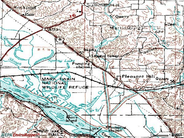 Pleasant Hill Zip Code Map - Map