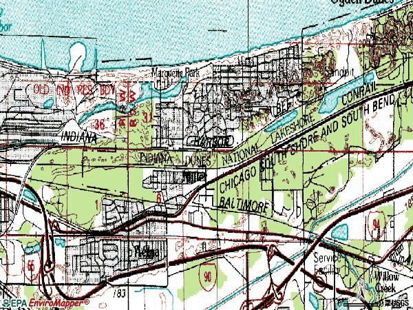 Gary Indiana Zip Code Map - United States Map