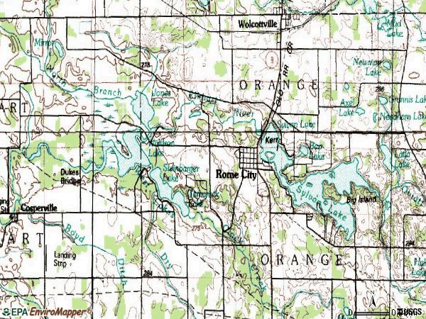 46784 Zip Code (Rome City, Indiana) Profile - homes, apartments ...